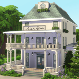 Willow Creek Library | Book Nook + Blooming Rooms | No CC - The Sims 4 ...