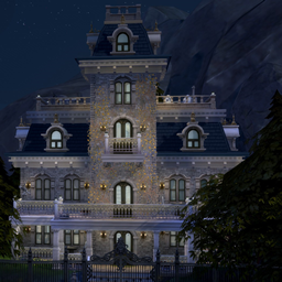 Sunbathed Victorian Manor | Vampires* | No CC - The Sims 4 Rooms / Lots ...
