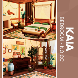 Kaia Bedroom - No CC - The Sims 4 Rooms / Lots - CurseForge