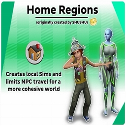 Home Regions by Kuttoe | Traducción Español por RoshySims - The Sims 4 ...