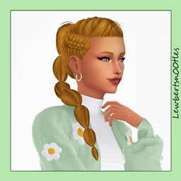 Demi Hair [T-E] - The Sims 4 Create a Sim - CurseForge