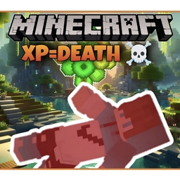Minecraft, but XP = Death ☠️ Thumbnail: Minecraft, but XP = Death ☠️ ...