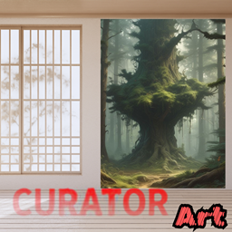 Wall murals WM 046 relaxing forest - Base game compatible - The Sims 4 ...