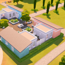 Foxbury Quad Student Tiny Homes - Files - The Sims 4 Rooms / Lots - CurseForge