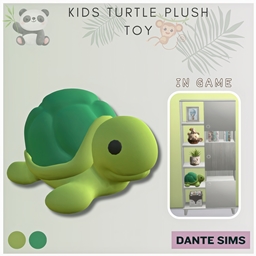 Kids turtle plush toy - The Sims 4 Build / Buy - CurseForge