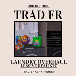 Trad FR - mod Laundry Overhaul de QMBIBI - The Sims 4 Translations ...