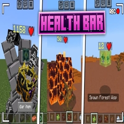 Health Bar addon works with all mobs - Dependencies - Minecraft Bedrock Addons - CurseForge