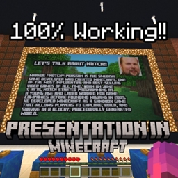 Working Presentation Creation - Files - Minecraft Bedrock Maps - CurseForge