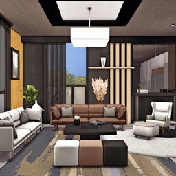 Modern Design - Living Room 2 - The Sims 4 Rooms / Lots - CurseForge