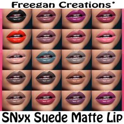 FC-SNyx Suede Matte Lips - The Sims 4 Create a Sim - CurseForge