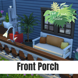 The Lain House - Front Porch - The Sims 4 Rooms / Lots - CurseForge
