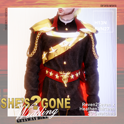 Install Regal Inspired Embellished Epaulette Cape Formal Jacket - The ...