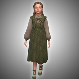 EP17 Pinafore Blouse for Girls - The Sims 4 Create a Sim - CurseForge