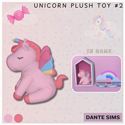 Unicorn plush toy #2 - The Sims 4 Build / Buy - CurseForge