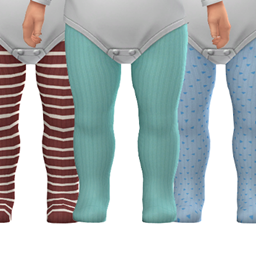 RIB KNIT TIGHTS - infant tights - The Sims 4 Create a Sim - CurseForge