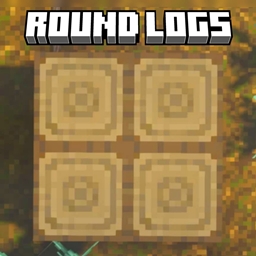 Round Logs - Minecraft Bedrock Texture Packs - CurseForge