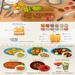 Oni Recipe Pack_custom food mod / translation spanish by Monisims - The ...