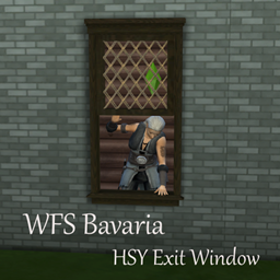 WFS Bavaria - Rustic Exit Window - Files - The Sims 4 Build / Buy ...