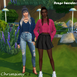 Straps Sweater - Gallery - The Sims 4 Create a Sim - CurseForge