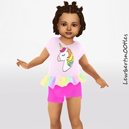 Toddler Tutu Outfit - The Sims 4 Create a Sim - CurseForge