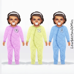 Infant Alphabet Onesies - The Sims 4 Create a Sim - CurseForge