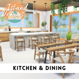Island Dreams - Kitchen & Dining - The Sims 4 Rooms / Lots - CurseForge