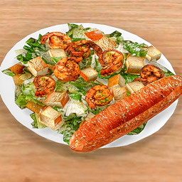 Apple Restaurant Food Set: Blackened Shrimp Caesar Salad - The Sims 4 ...