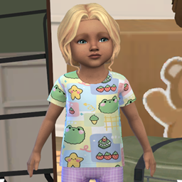 Donut Co. Toad-ally Adorable Tees – Toddler! - Files - The Sims 4 ...
