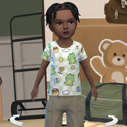 Donut Co. Toad-ally Adorable Tees – Toddler P.2 - The Sims 4 Create a ...