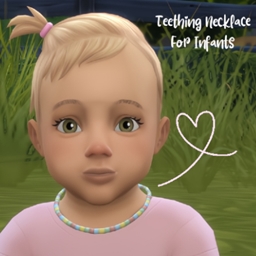 Teething Necklace Infants - The Sims 4 Create a Sim - CurseForge