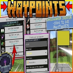 Advanced Waypoint addon - Gallery - Minecraft Bedrock Addons - CurseForge