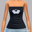Bunny Love - Strapless Tube Top - The Sims 4 Create a Sim - CurseForge