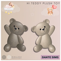 Hi teddy plush toy - The Sims 4 Build / Buy - CurseForge
