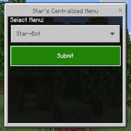 Star's Centralized Menu - Minecraft Bedrock Addons - CurseForge