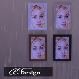 A Modern Female Portrait No. 2 - The Sims 4 Build / Buy - CurseForge