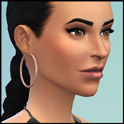 Bigger Hoops - Earrings - The Sims 4 Create a Sim - CurseForge