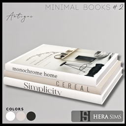 Minimal books #2 - The Sims 4 Build / Buy - CurseForge