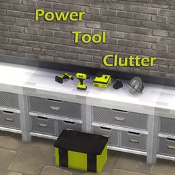 Power Tool Clutter - Files - The Sims 4 Build / Buy - CurseForge