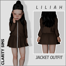 Liliah - Jacket Outfit Toddler - File - The Sims 4 Create a Sim ...