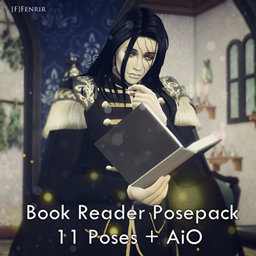 [F] Book Reader Posepack - The Sims 4 Mods - CurseForge