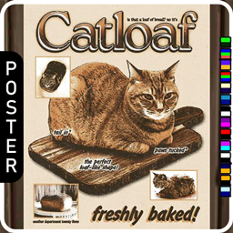 🖼️ [ESI] Catloaf (Poster) - The Sims 4 Build / Buy - CurseForge