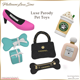 Luxe Parody Pet Toys - The Sims 4 Build / Buy - CurseForge