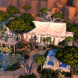 Savannah Tents (Rental) - The Sims 4 Rooms / Lots - CurseForge