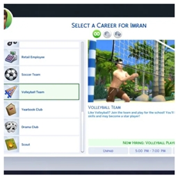 🏐📚 Volleyball Team School Activity by kiarasims4mods — Spanish ...