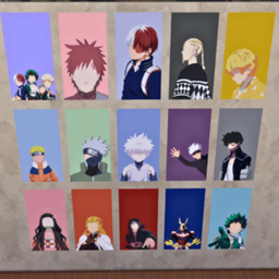 Faceless anime posters - The Sims 4 Build / Buy - CurseForge