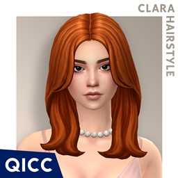 QICC - Clara Hair - The Sims 4 Create a Sim - CurseForge