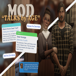 vellesa MOD «Talks by Age» Seniors - V1 / translation spanish by Monisims - The Sims 4 ...