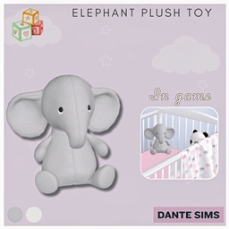 Baby Elephant plush toy - File - The Sims 4 Build / Buy - CurseForge