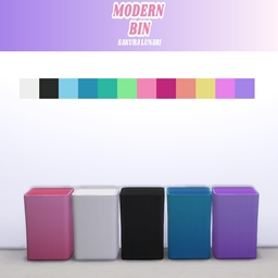 Modern Bin - Files - The Sims 4 Build / Buy - CurseForge