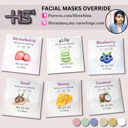 Facial masks default override - The Sims 4 Mods - CurseForge